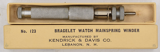 Dave's Watch Parts and Tools - Mainspring Winders